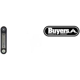 Buyers Oil Level Gauge with Temp Indicator, Aluminum #LDR02A