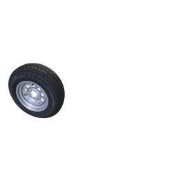 TRACKER Retrofit ST205/75R-15 inch Radial Tire & Silver Mod. Rim, L.R. D