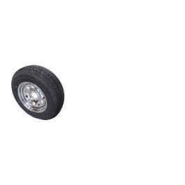 TRACKER Retrofit ST205/75R-15 inch Radial Tire & Chrome Modular Rim, L.R. D