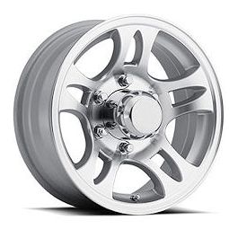 16 Inch Aluminum Split Spoke 8-Lug Trailer Wheel Rim (6.5 Inch Width)