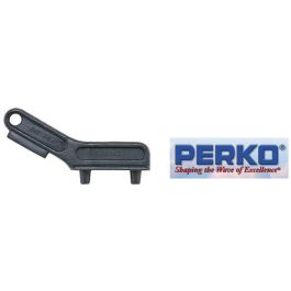 PERKO Black Polymer Fuel Deck Plate Key #12487-8DP
