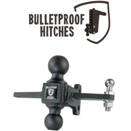 BULLETPROOF MD Dual Ball Sway Control Mount, 2 in. and 2-5/16 in. BPHMDDBSC