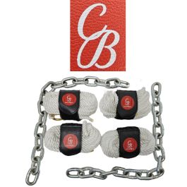 Crab Bully Trotline Anchor & Lead Line Kit w/Chain (4 - 25 ft. Lines)