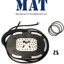 MAT 12 in. Electric Brake Magnet Kit (Black Wire) 77M-12