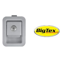 Big Tex Locking Junior Size Paddle Latch, Plain Finish #8200038