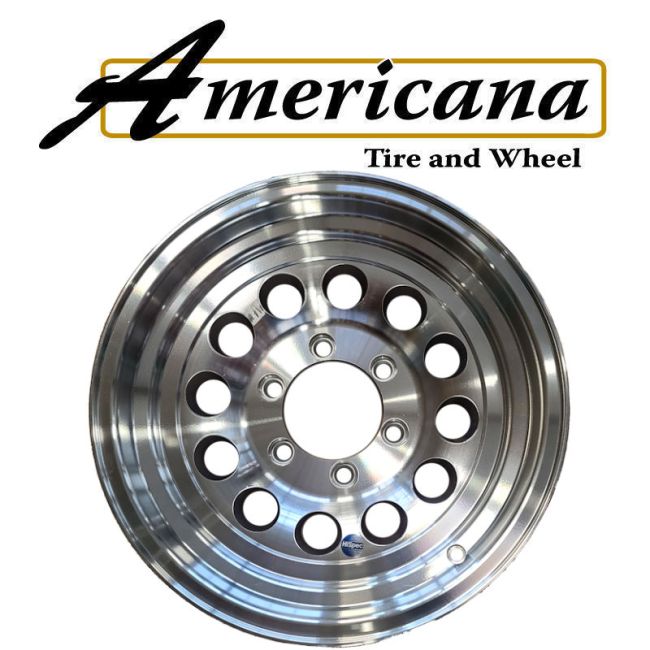 15 in. 6 on 5.5 Lug Aluminum Trailer Wheel #22646SDL