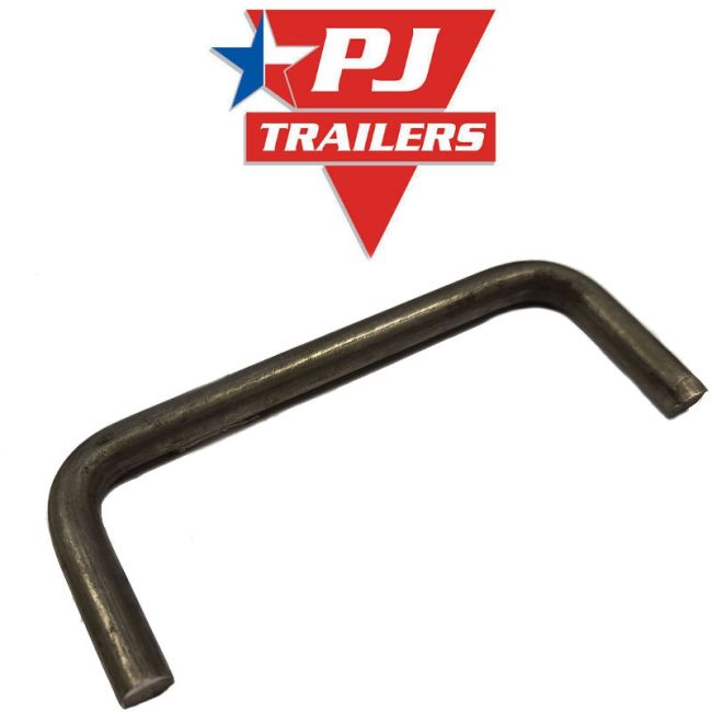 PJ TRAILER Weld-On Steel Grab Handle 180094
