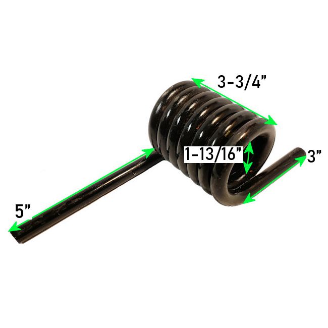 Trailer Ramp s Torsion Spring Set (Left & Right... Trailer Gate Spring